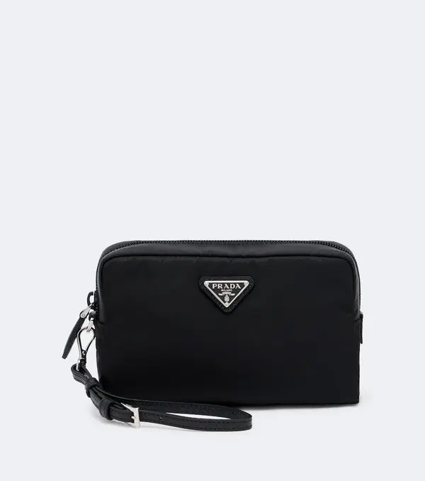 Prada Micro Re-nylon Pouch - Black