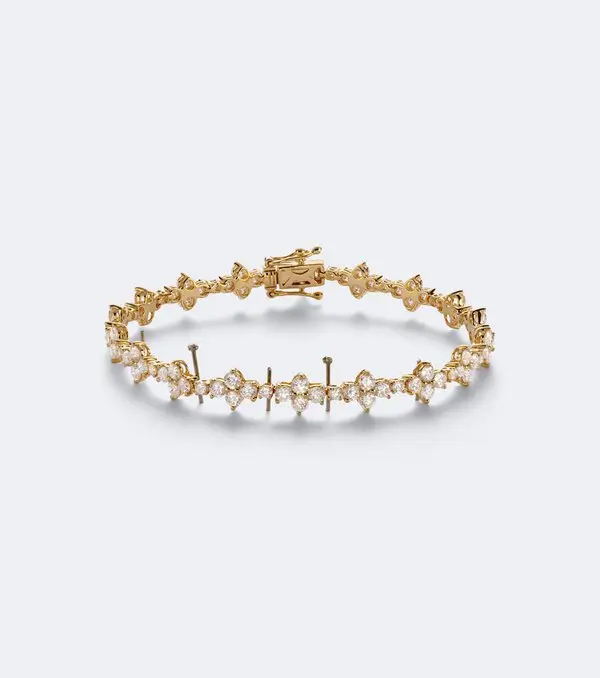 ANITA KO Vivi 18kt Tennis Bracelet With Diamonds - Gold