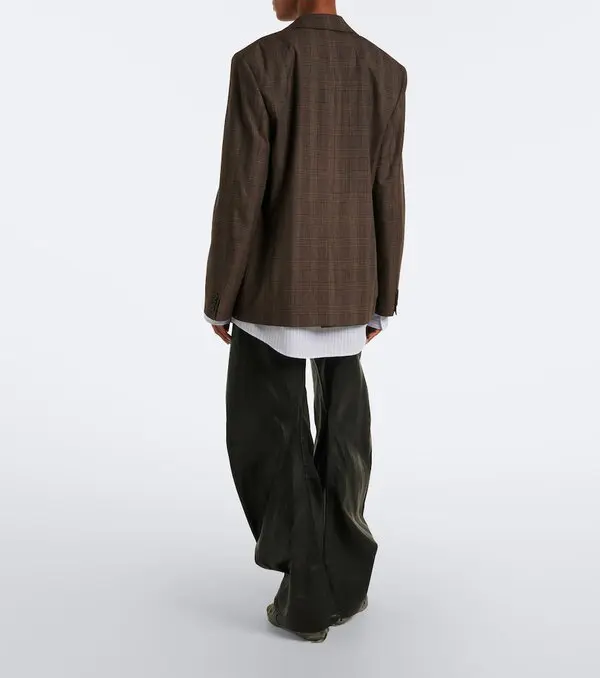 Acne Studios Coated Barrel-leg Jeans