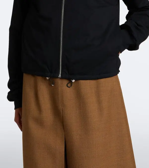 Prada Reversible Cotton And Re-nylon Blouson Jacket