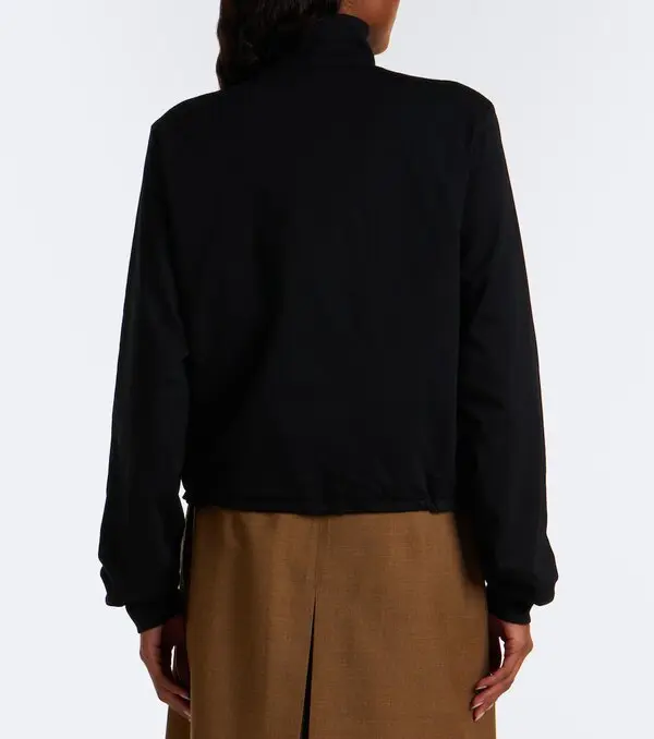 Prada Reversible Cotton And Re-nylon Blouson Jacket