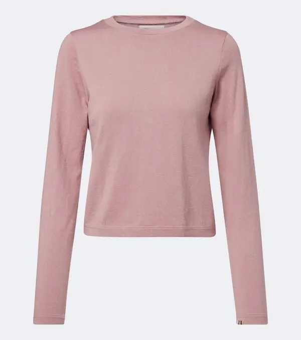 Extreme Cashmere N°451 Lisa Cotton And Cashmere T-shirt - Pink