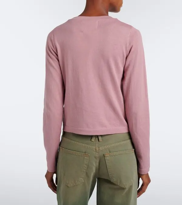 Extreme Cashmere N°451 Cotton And Cashmere T-shirt - Pink