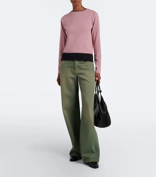 Extreme Cashmere N°451 Cotton And Cashmere T-shirt - Pink