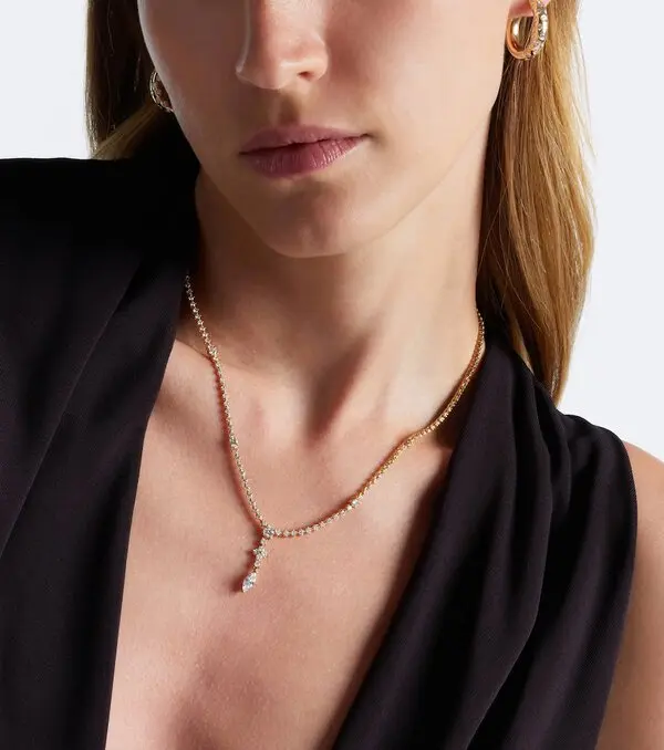 ANITA KO Vivi 18kt Necklace With Diamonds