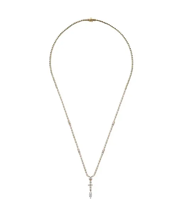 ANITA KO Vivi Diamond Necklace In 18kt Yellow - Gold