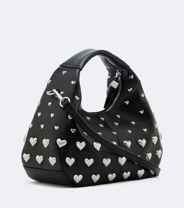 GANNI Mini Studded Top-handle Bag