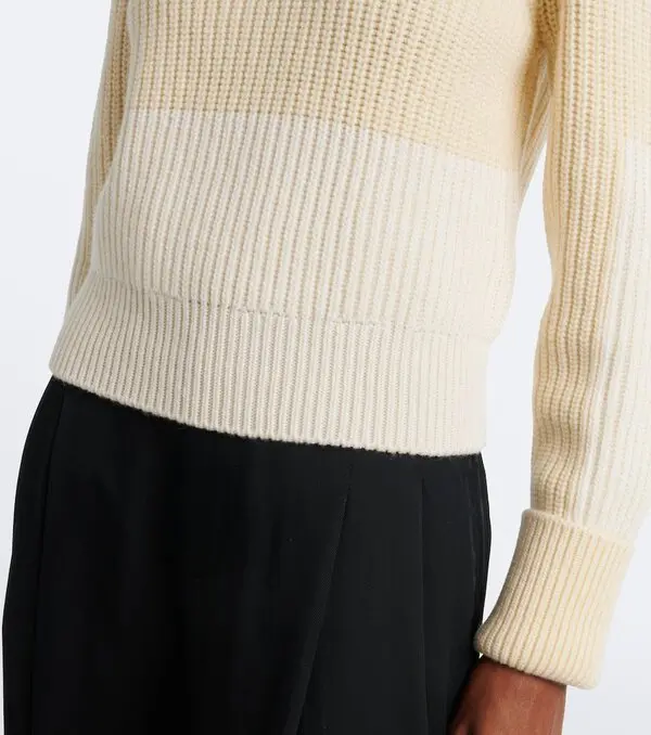 Bottega Veneta Ribbed-knit Wool And Cashmere Sweater