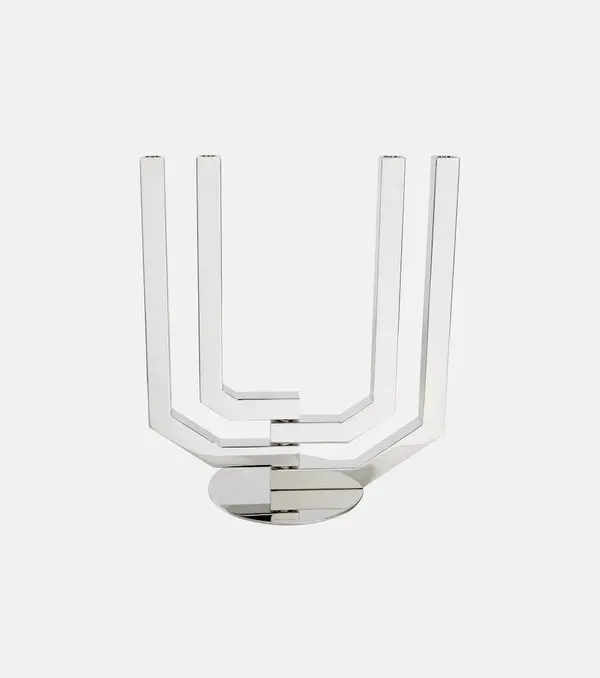 Christofle Arborescence Stainless Steel Candle Holder