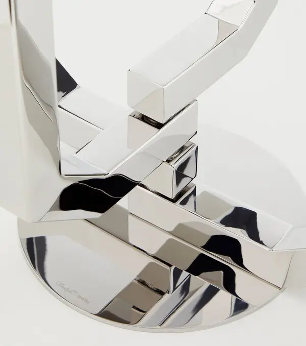 Christofle Arborescence Stainless Steel Candle Holder