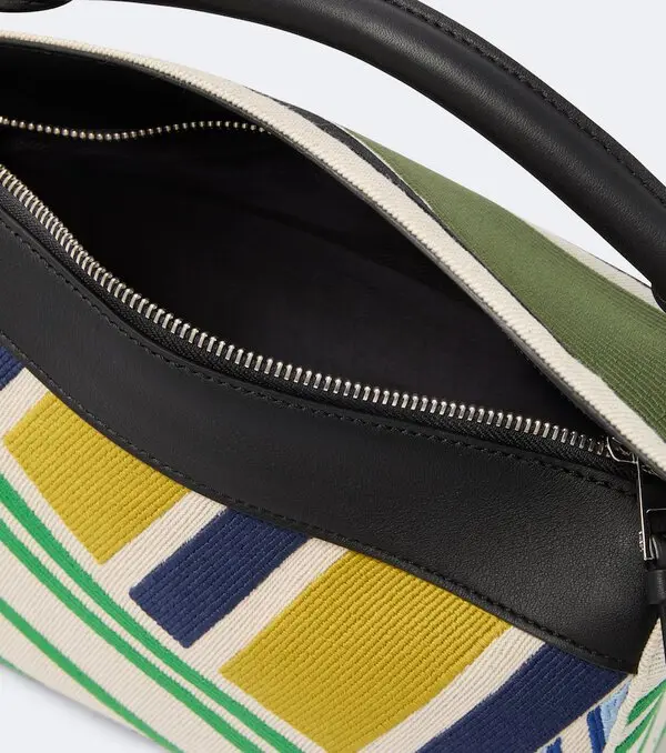 Loewe Puzzle Small Embroidered Shoulder Bag