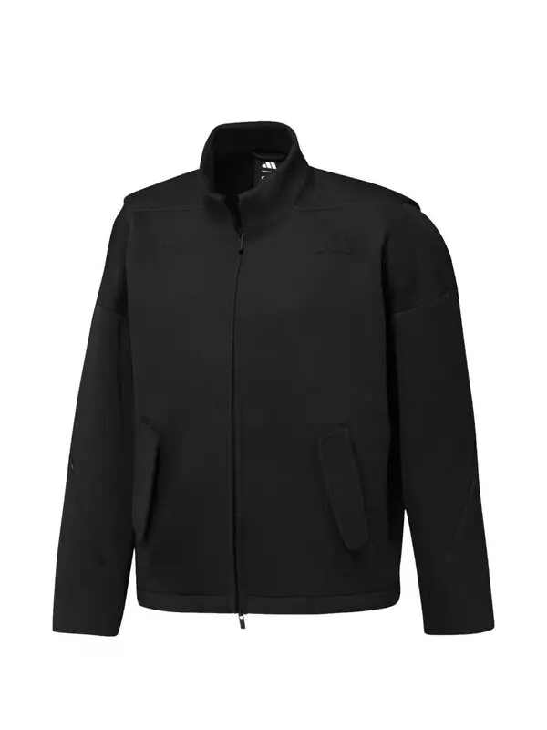 ARTE ANTWERP Logo-embroidered Zip-up Track Jacket - Black