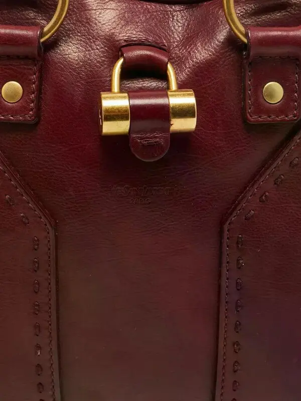 Saint Laurent Muse Leather Tote Bag