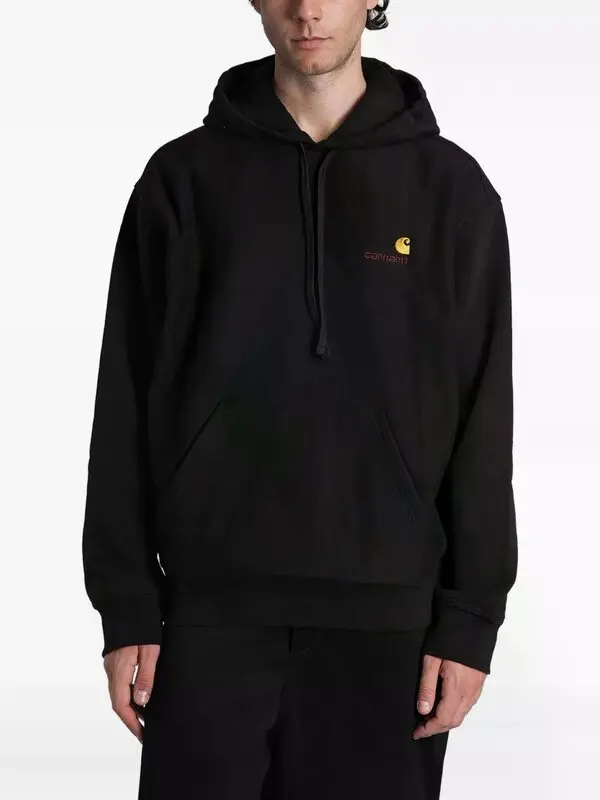 Carhartt Work In Progress Logo Embroidered Hoodie