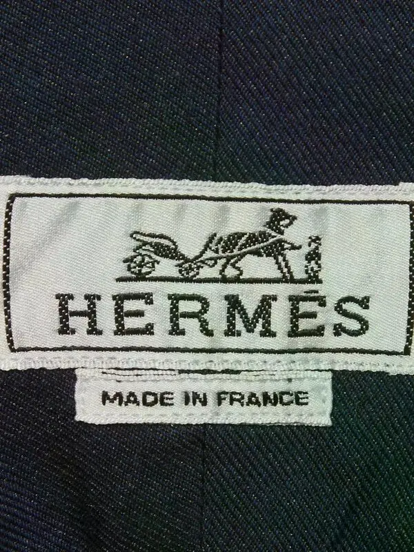 Hermès Chambray Long-sleeve Shirt