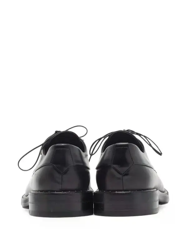 LOUIS VUITTON Micro-stud Leather Derby Shoes