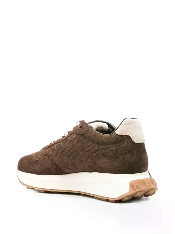 Hogan H641 Suede Logo-patch Sneakers