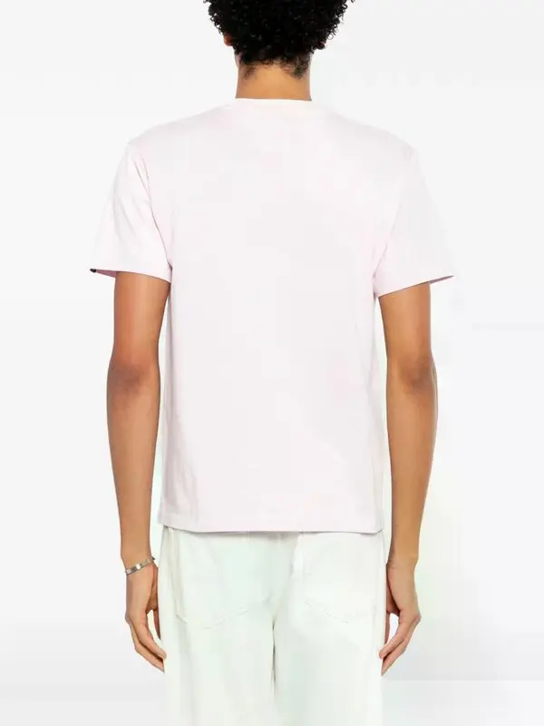 AGNES B. Logo-embroidered T-shirt
