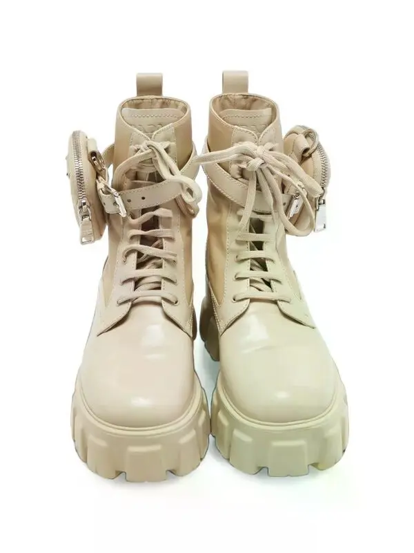 Prada Monolith Combat Boots