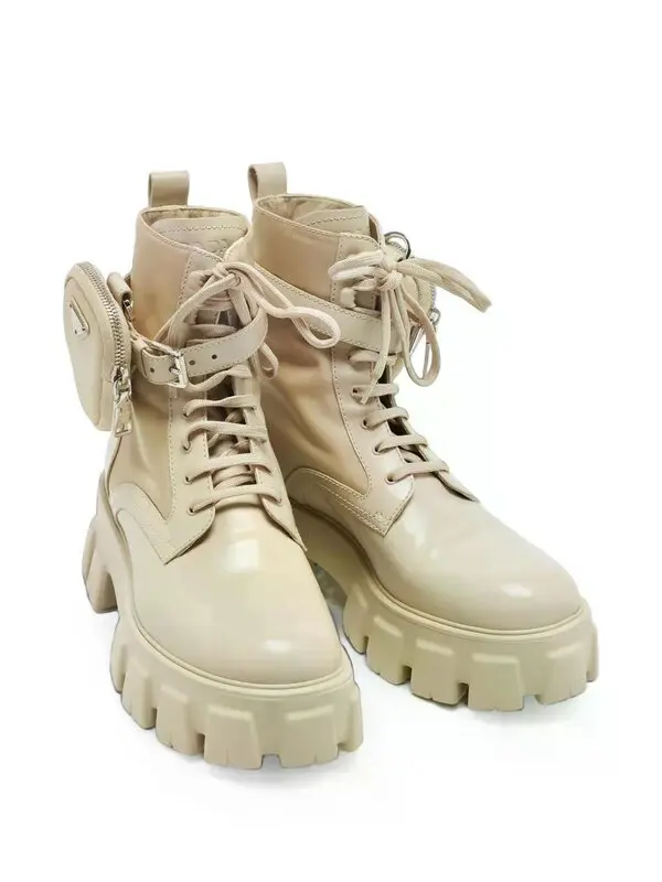 Prada Monolith Combat Boots