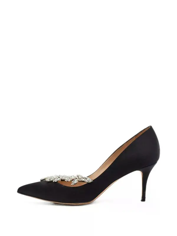 Manolo Blahnik Nadira Crystal-embellished Pumps