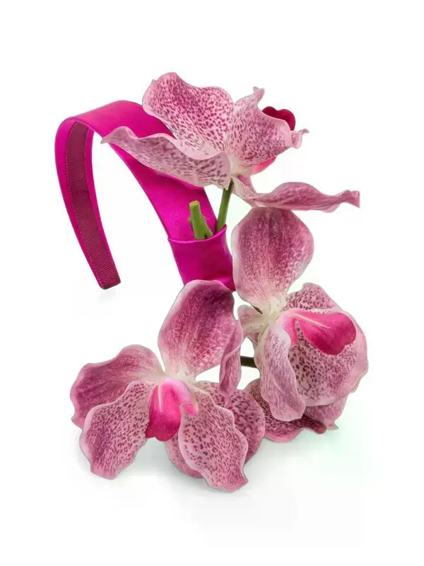 JENNIFER BEHR Orchid Cascade Headband - Pink