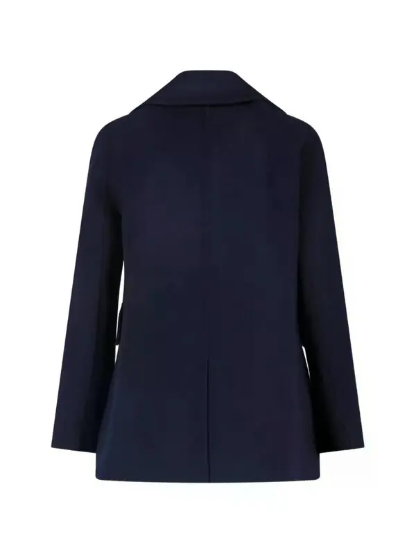 Max Mara Double-breasted Virgin Wool Jacket