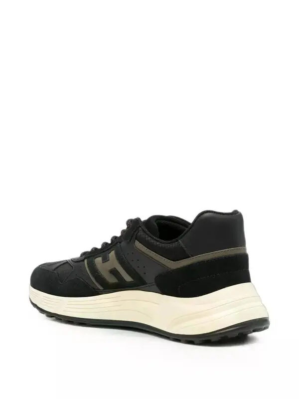Hogan Hyperlight Logo-patch Panelled Sneakers