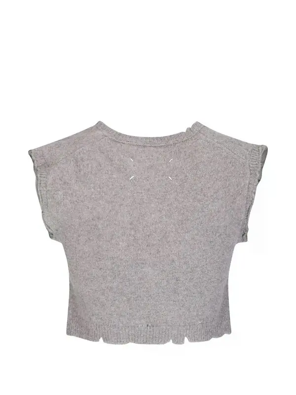 MAISON MARGIELA Lived-in Knitwear Top