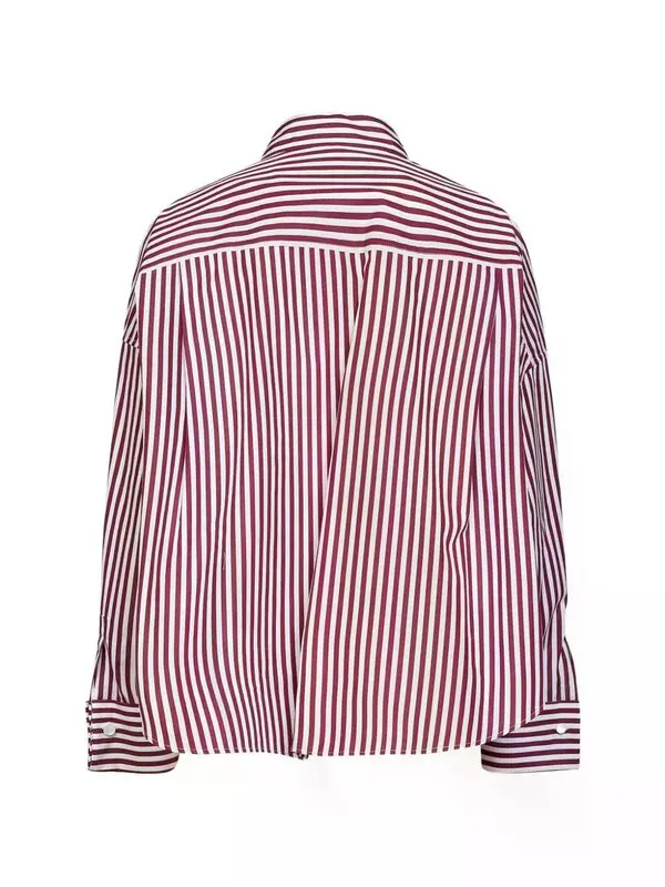 Max Mara Striped Cotton Shirt
