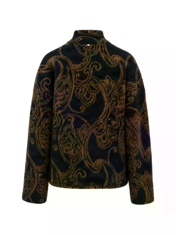 Liu Jo Jacquard Knit Bomber Jacket
