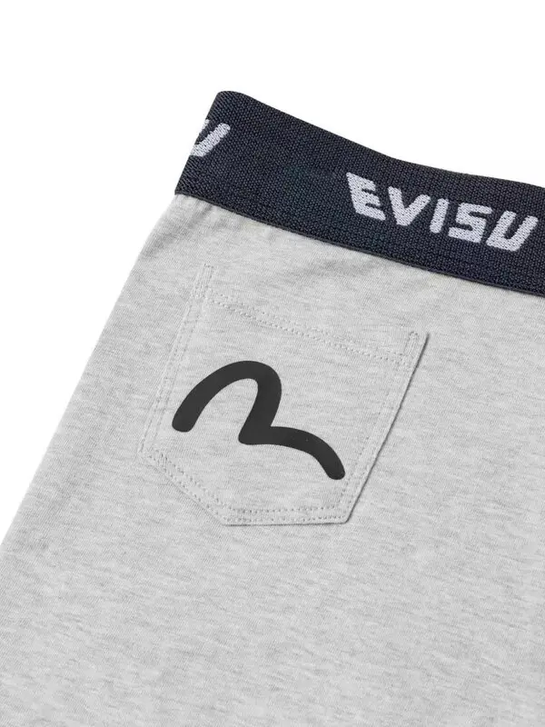 EVISU Seagull-print Logo-waistband Boxers