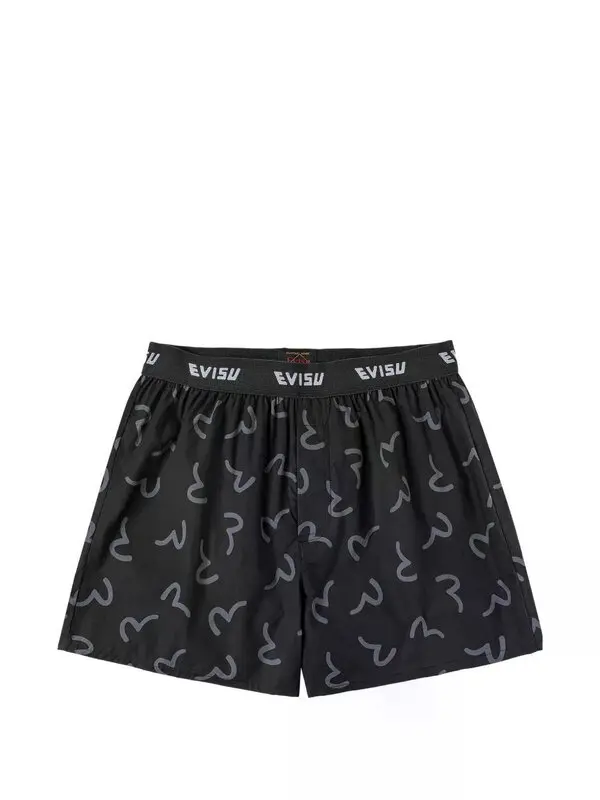 EVISU Seagull-print Boxers - Black