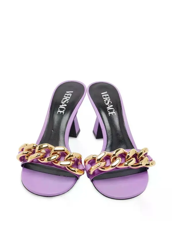 Versace Medusa Chain-link Sandals