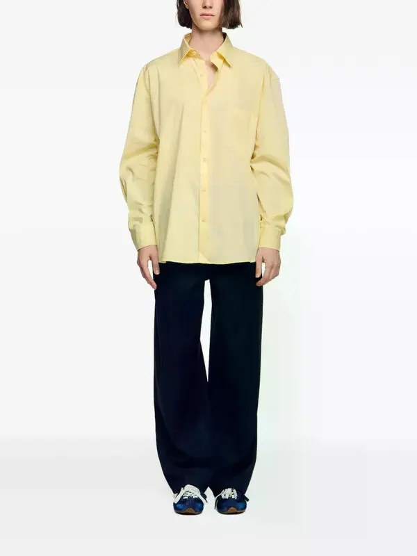 Sandro Oversized Cotton Shirt