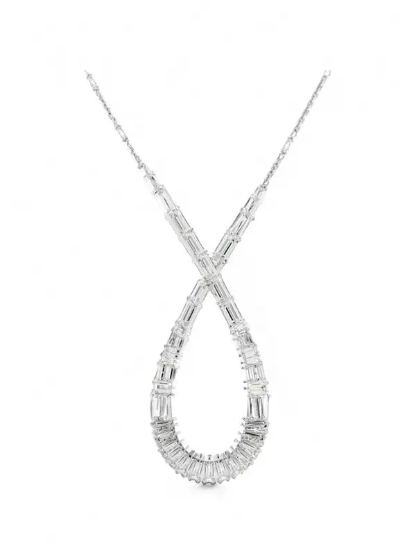 SWAROVSKI Hyperbola Pendant Necklace - Silver