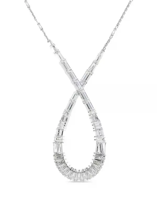 SWAROVSKI Hyperbola Pendant Necklace - Silver