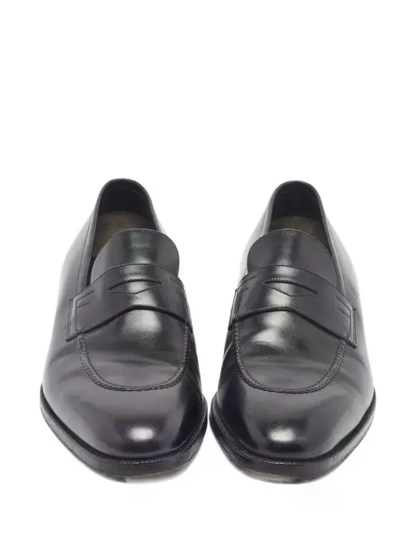 TOM FORD Leather Penny Loafers