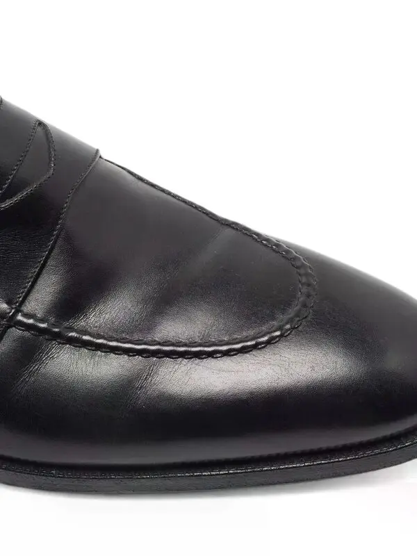 TOM FORD Leather Penny Loafers