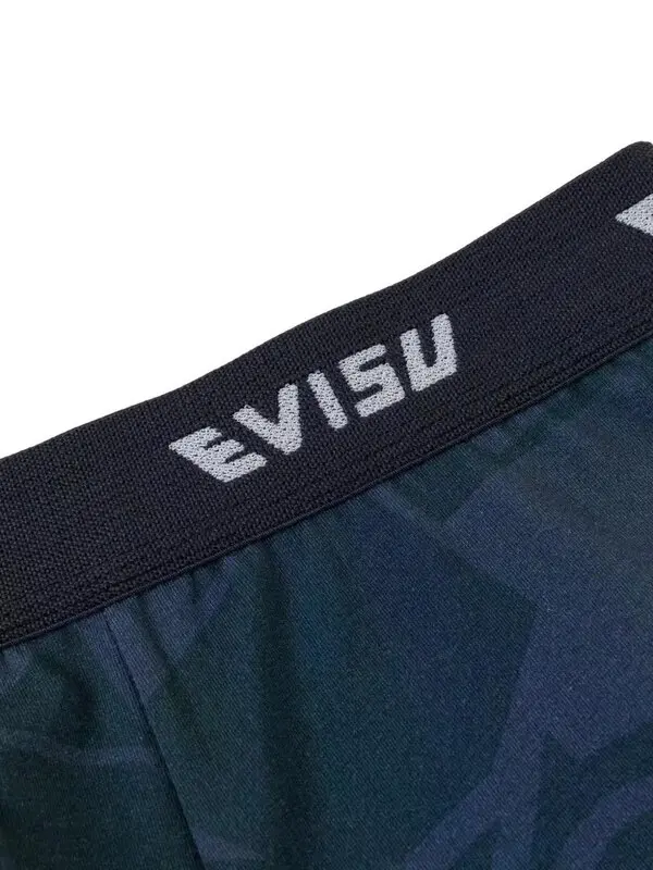 EVISU Seagull Logo-waistband Monogram-print Boxers