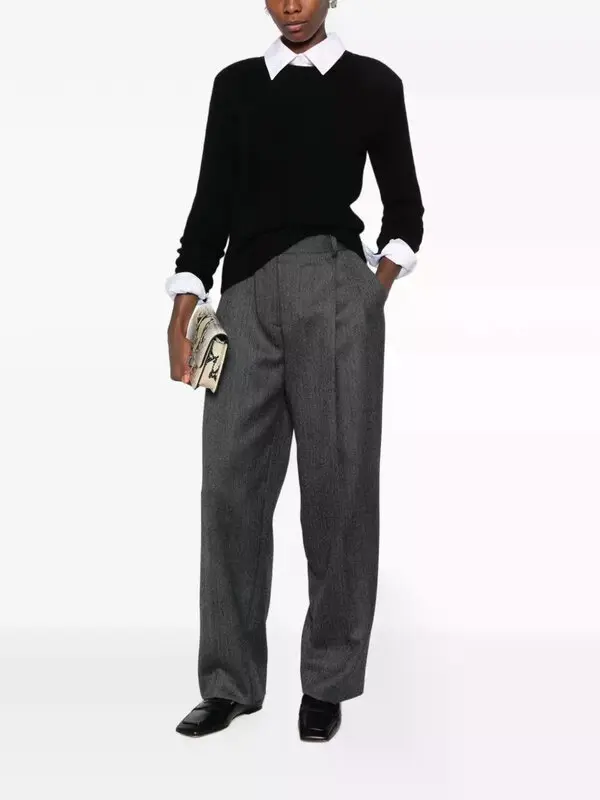 TOTEME Structured Crew-neck Sweater