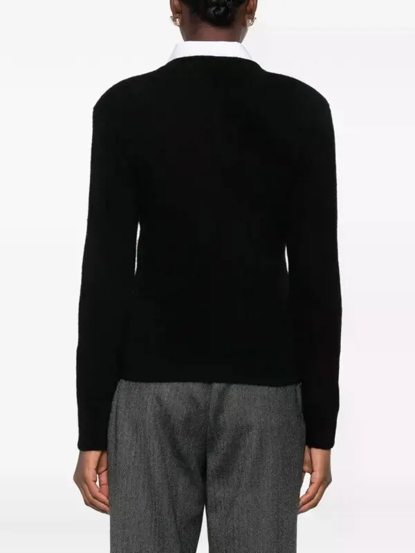 TOTEME Fine Knit Crew-neck Sweater