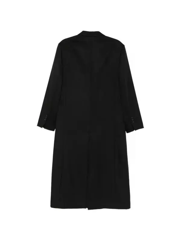 AMI Paris Double-breasted Shawl-collar Coat