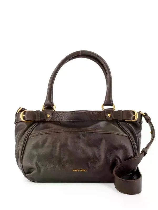 Vanessa Bruno Smal Lune Leather Tote Bag