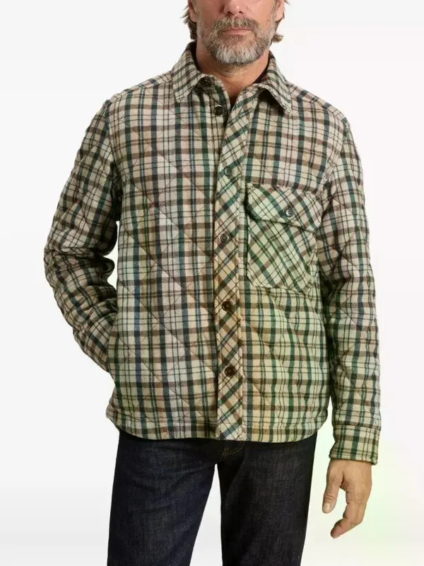 Woolrich Checked Quilted Jacket