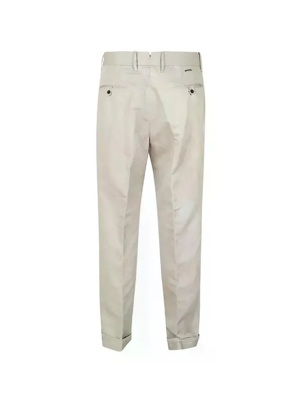 Incotex Pleated-detail Textured Trousers