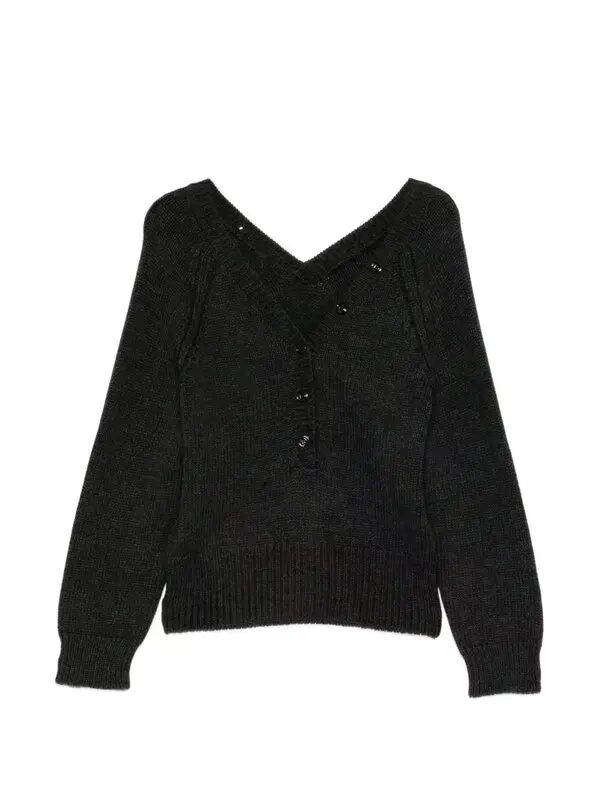 Our Legacy Country Henley Cardigan - Black