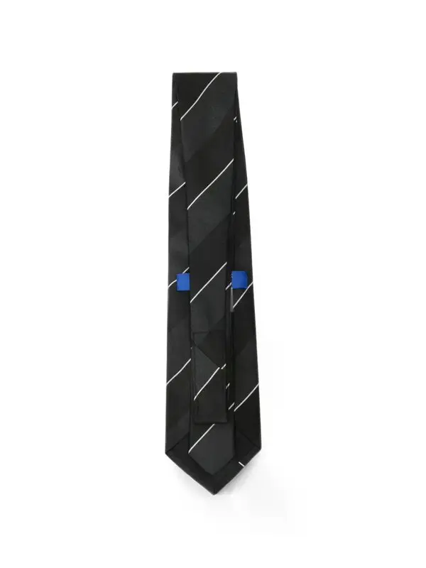 Junya Watanabe Diagonal-stripe Silk Tie