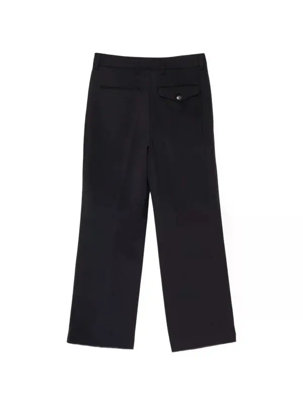 Seventy Straight-leg Cropped Trousers