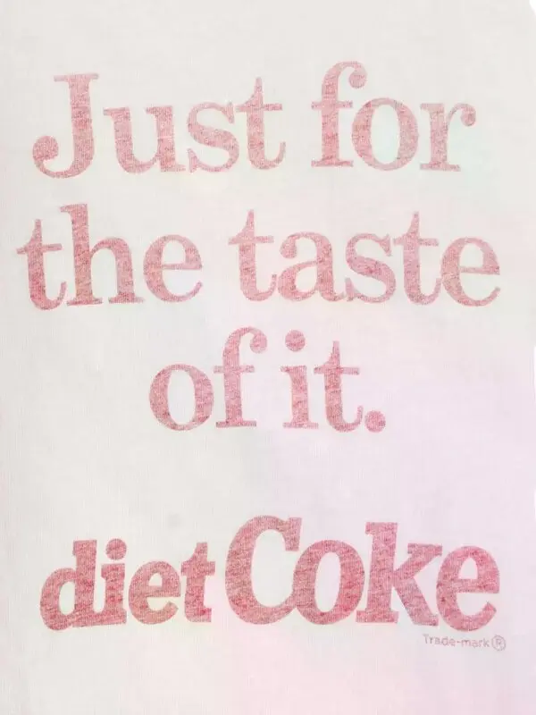 RE/DONE Diet Coke Slogan Print T-shirt